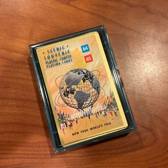 Other | Vintage New York Worlds Fair Playing Cards | Poshmark